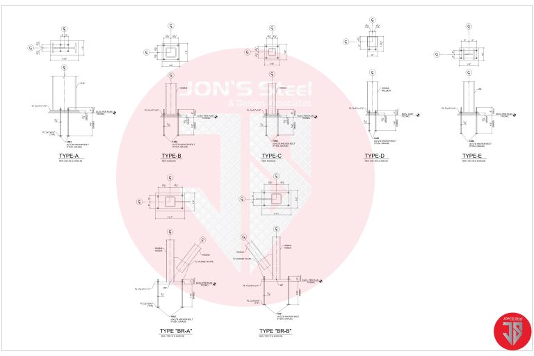 ANCHOR BOLT DETAILS - JON’S STEEL AND DESIGN ASSOCIATES